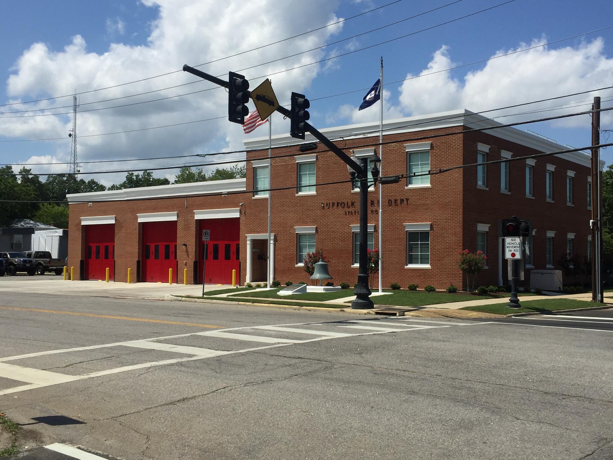 SUFFOLK FIRE & RESCUE FIRE STATION 1 REDEDICATION CEREMONY SET (Suffolk ...