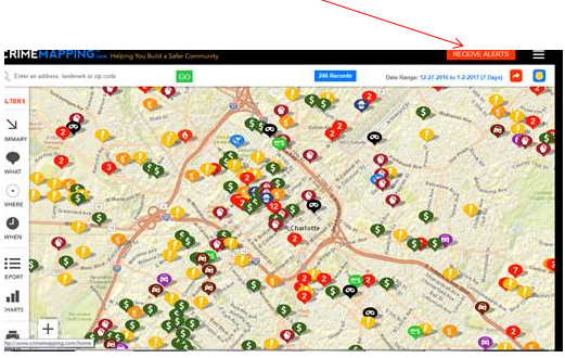 Crime Map (Charlotte-Mecklenburg Police Department) — Nextdoor — Nextdoor