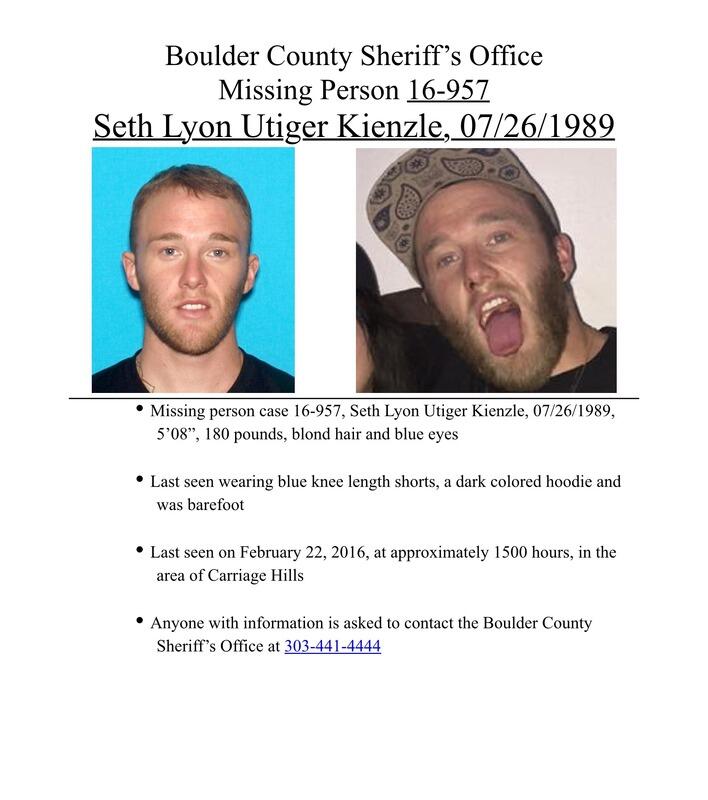 Where is Seth Kienzle? : r/UnresolvedMysteries