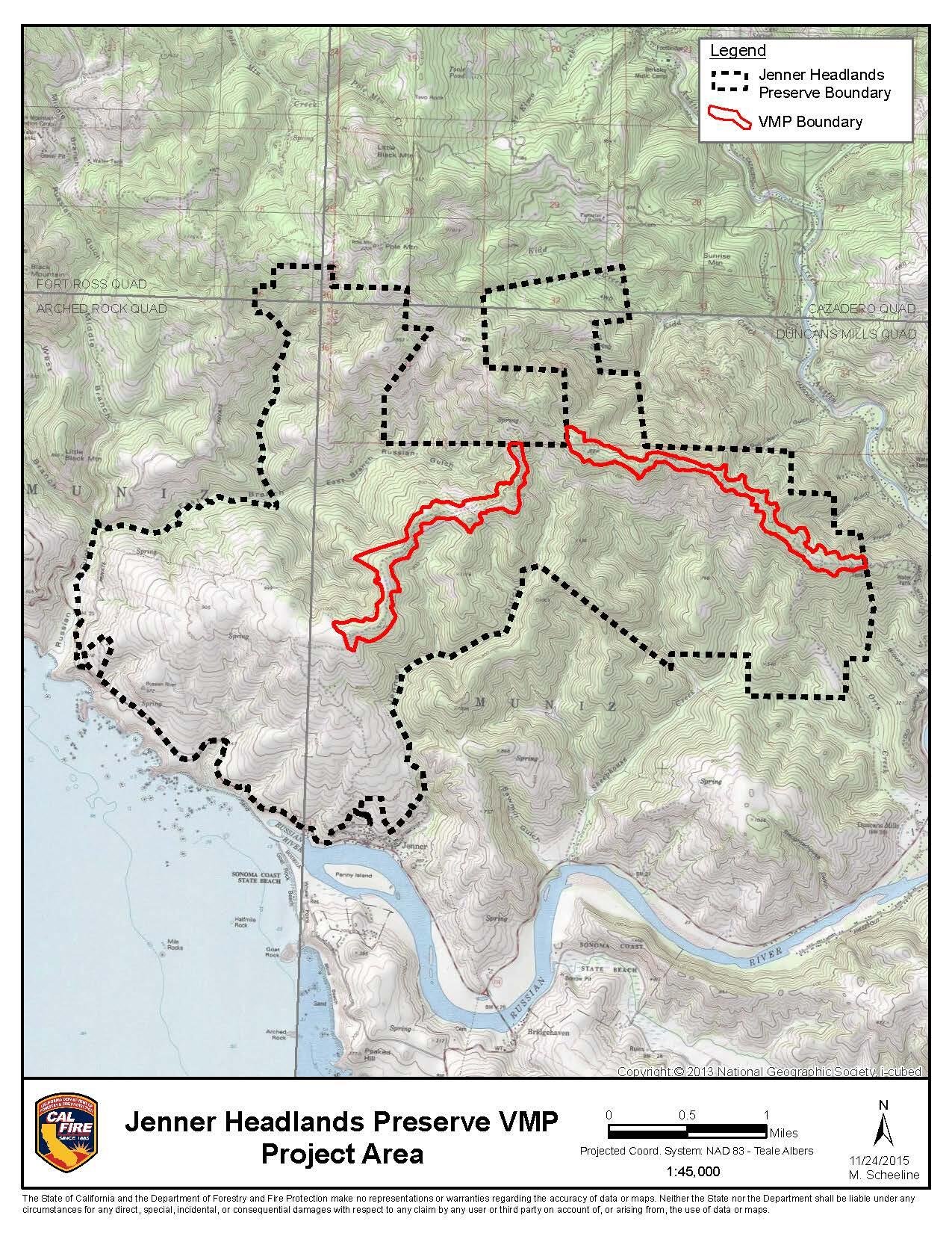 CAL FIRE: Jenner Headlands Preserve Prescribed Burn (County of Sonoma ...