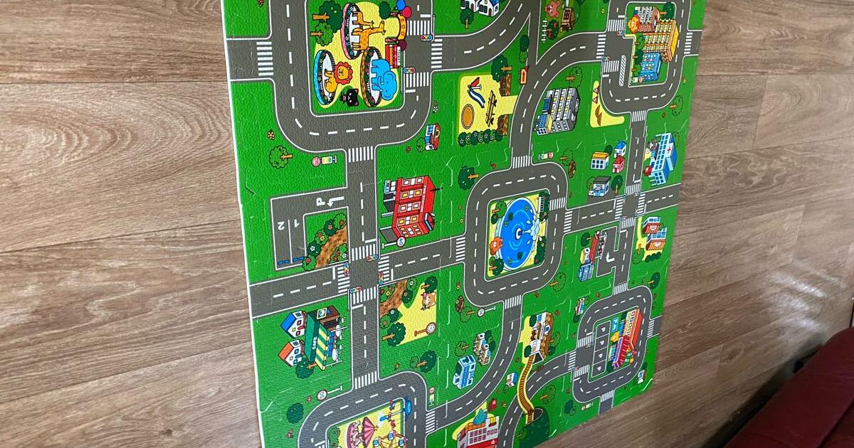 2 sets of foam puzzle car road mats for $25 in Hillsboro, OR | Finds ...