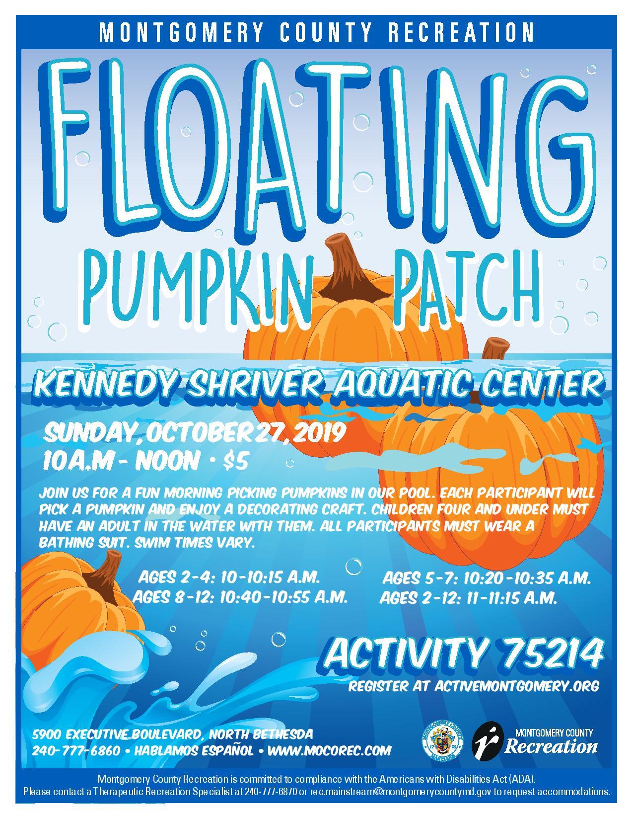 Floating Pumpkin Patch. (Montgomery County Government) — Nextdoor ...