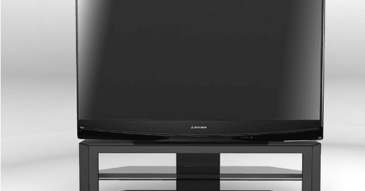 Mitsubishi Big Screen High Definition 3D DLP 73" TV Plus Stand ...