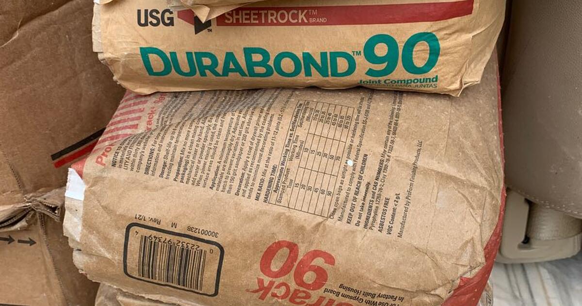 Durabond 90 Joint Compound for $5 in Spring Branch, TX | Finds — Nextdoor