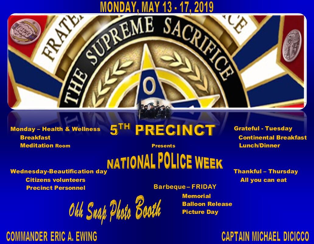The Detroit Police Departments, 5th Pct. National Police Week ...
