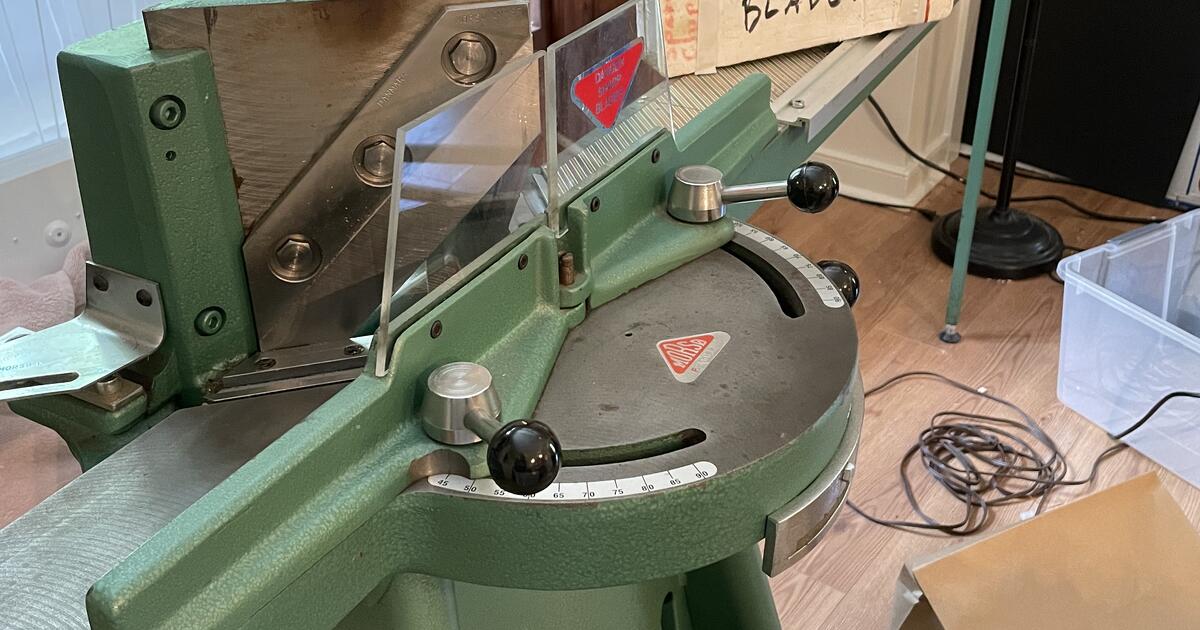 $500 · Morso Chopper 2 sets of blades for picture framing — Nextdoor