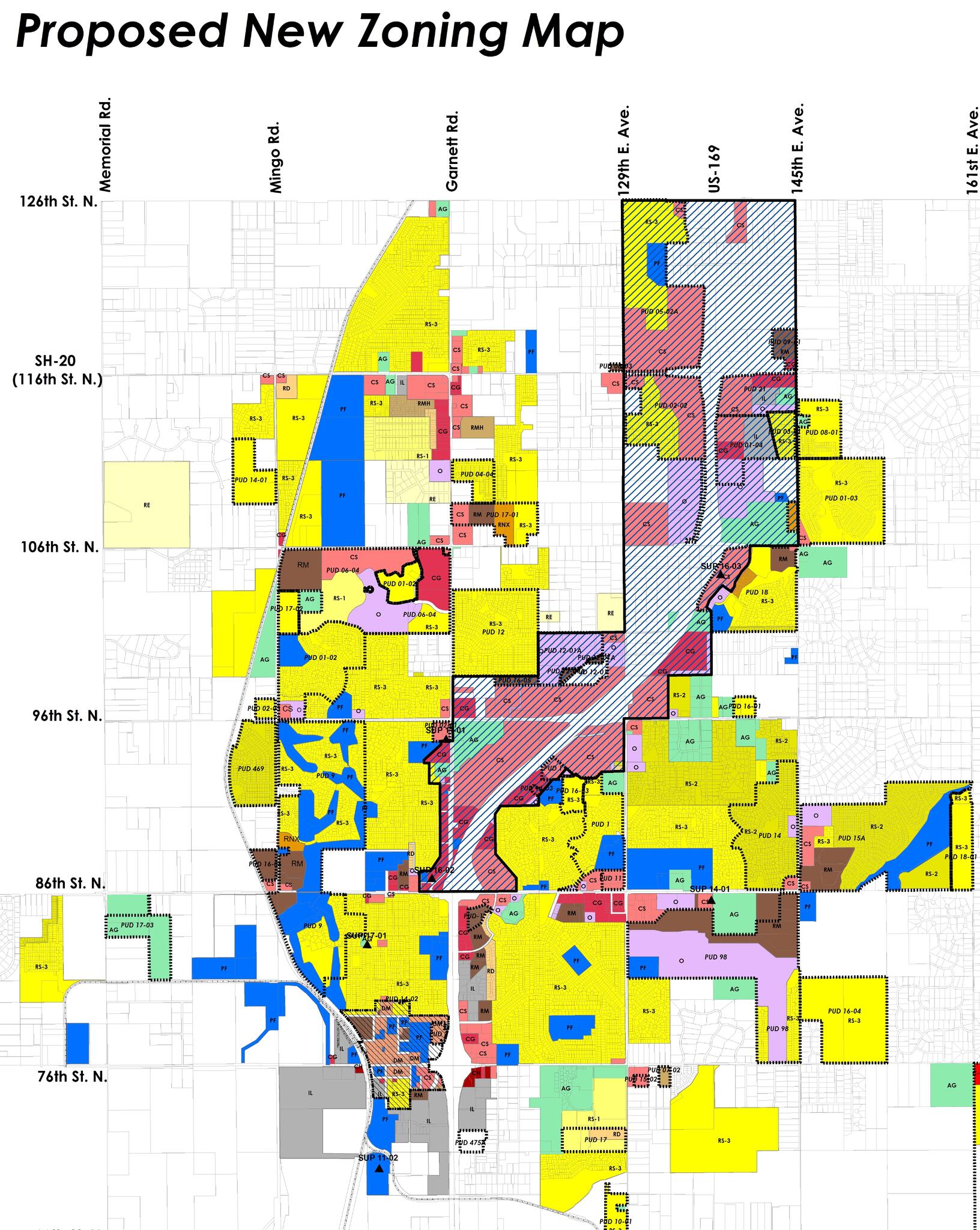 Proposed New Zoning Map City Of Owasso — Nextdoor — Nextdoor