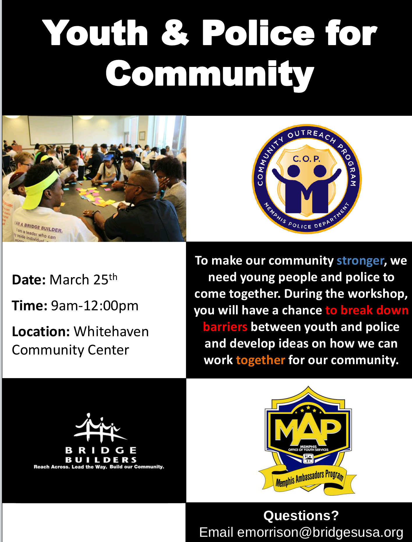 Join MPD's Community Outreach Program- All are invited! (Memphis Police ...