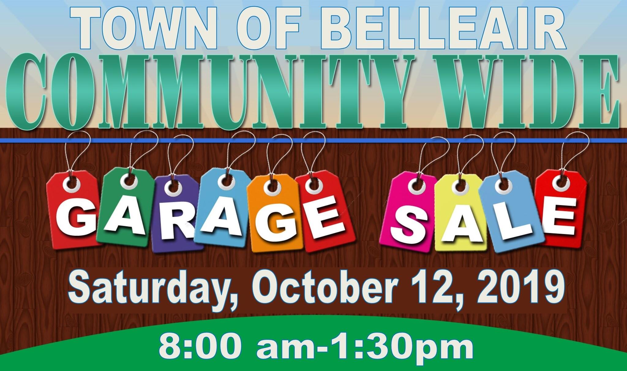 The 2019 Community Wide Garage Sale Is on Saturday, October 12 (Town of ...