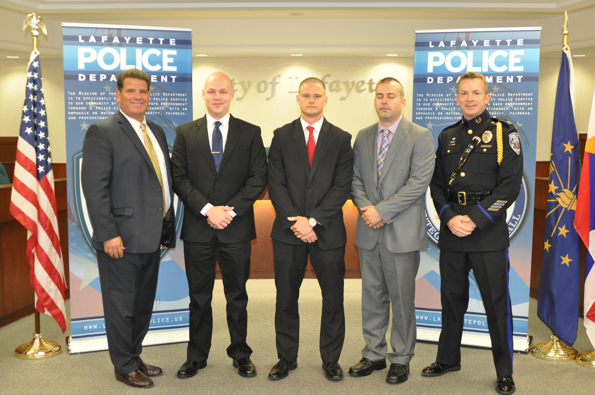 Congratulations to LPD's Newest Officers! (Lafayette Police Department ...