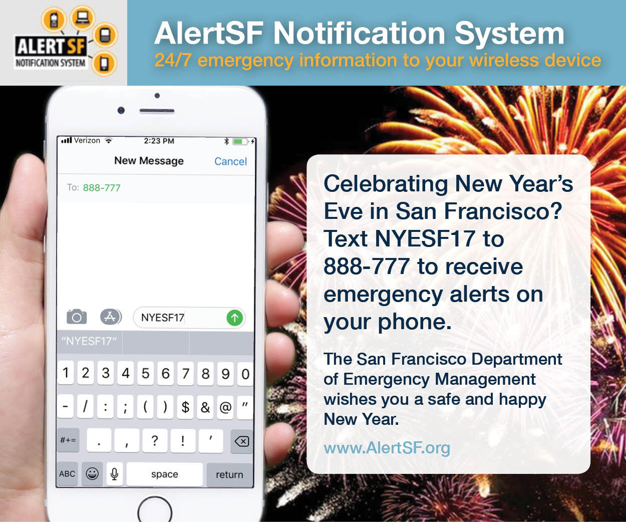 New Year's Eve Safety Tips (San Francisco Department of Emergency ...